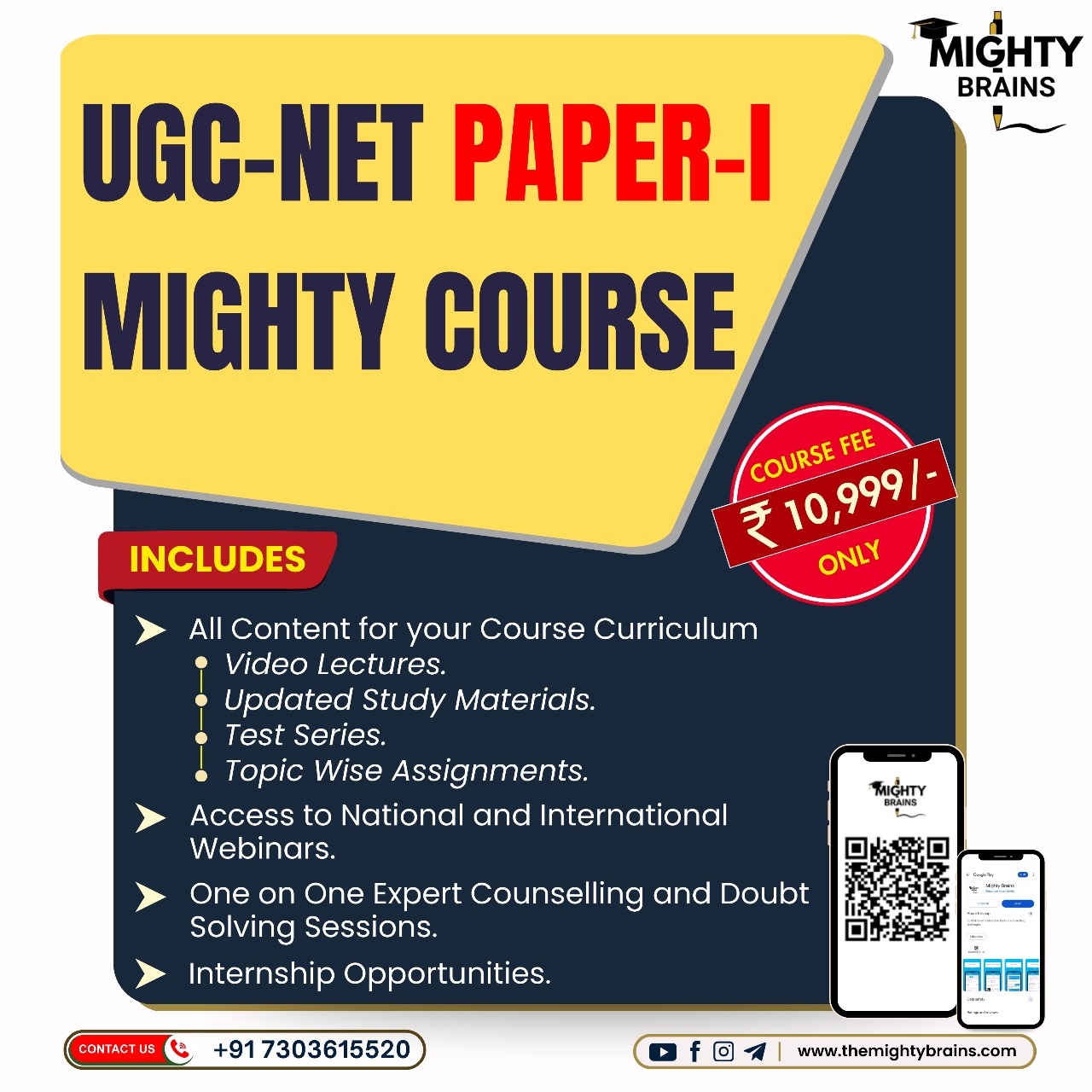 UGC-NET PAPER-1 MIGHTY COURSE- The Mighty Brains